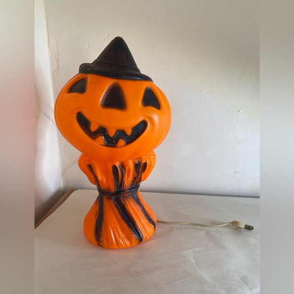Empire | Holiday | Jack O Lantern 969 Empire Pumpkin Haystack Blow Mold ...